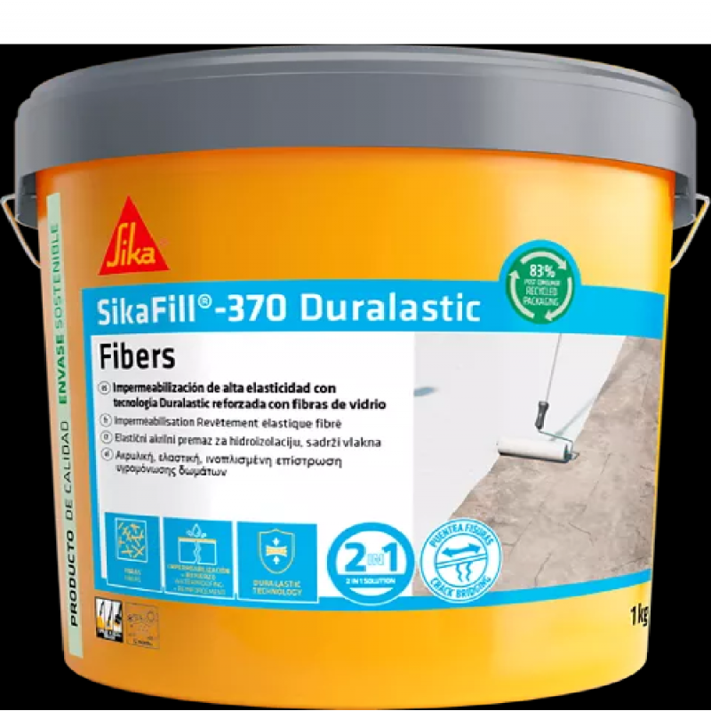 SIKAFILL 200 FIBRAS PINTURA IMPERMEABILIZANTE CON FIBRAS